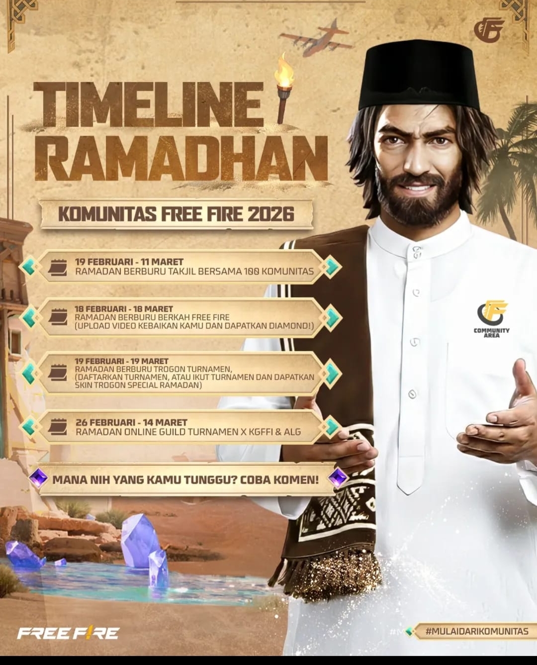 Jangan Sampai Terlewat! Event Ramadan Free Fire 2026 Hadirkan Turnamen ...