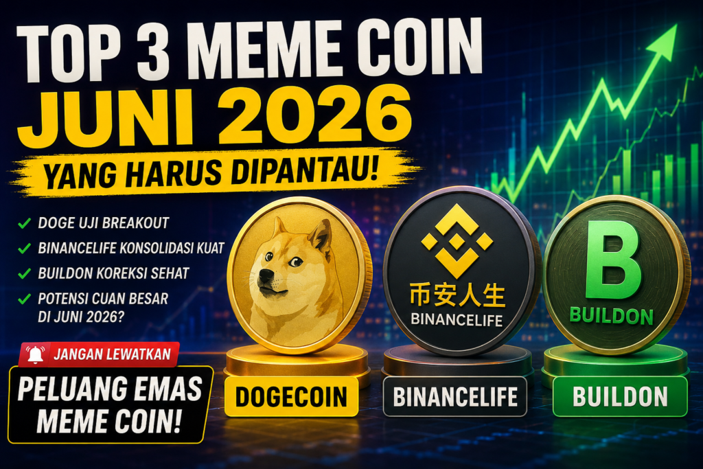Top 3 Meme Coin Juni 2026 yang Bikin Trader Siaga, DOGE hingga Token ...