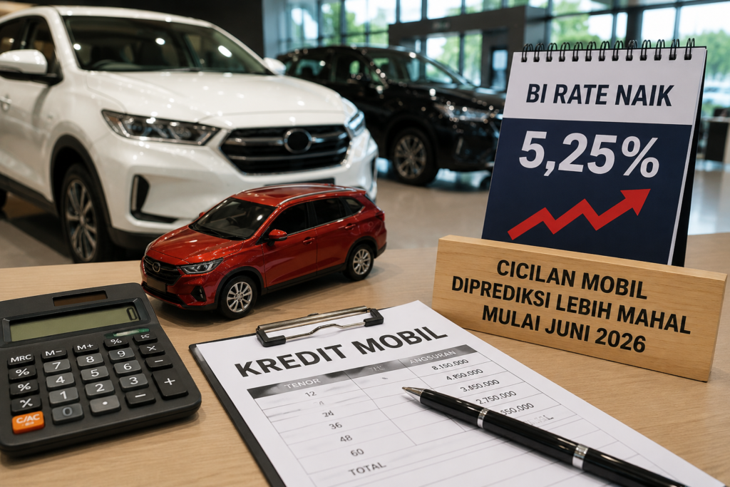 Kredit Mobil Diprediksi Lebih Mahal Mulai Juni 2026 usai BI Rate Naik 5 ...