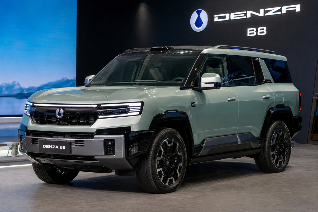 Denza B8 2026 Resmi Jadi Sorotan, Ini Spesifikasi Lengkap SUV Hybrid ...